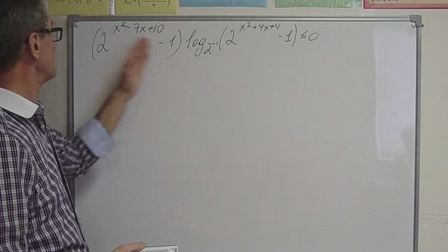 Показательно-логарифмическое неравенство из 15 задания ЕГЭ #егэматематика  #неравенство #логарифм