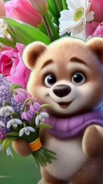 🐻 🎶 Дня хорошего желаю!
