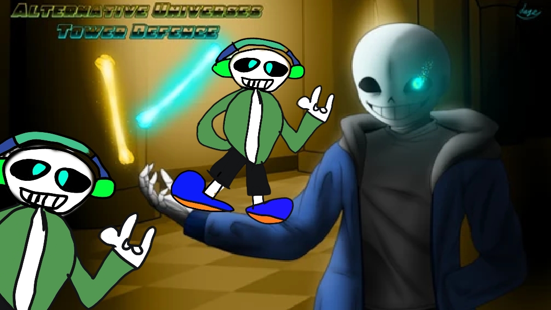 Я Санс44 играю в Alternative Universe Tower Defense