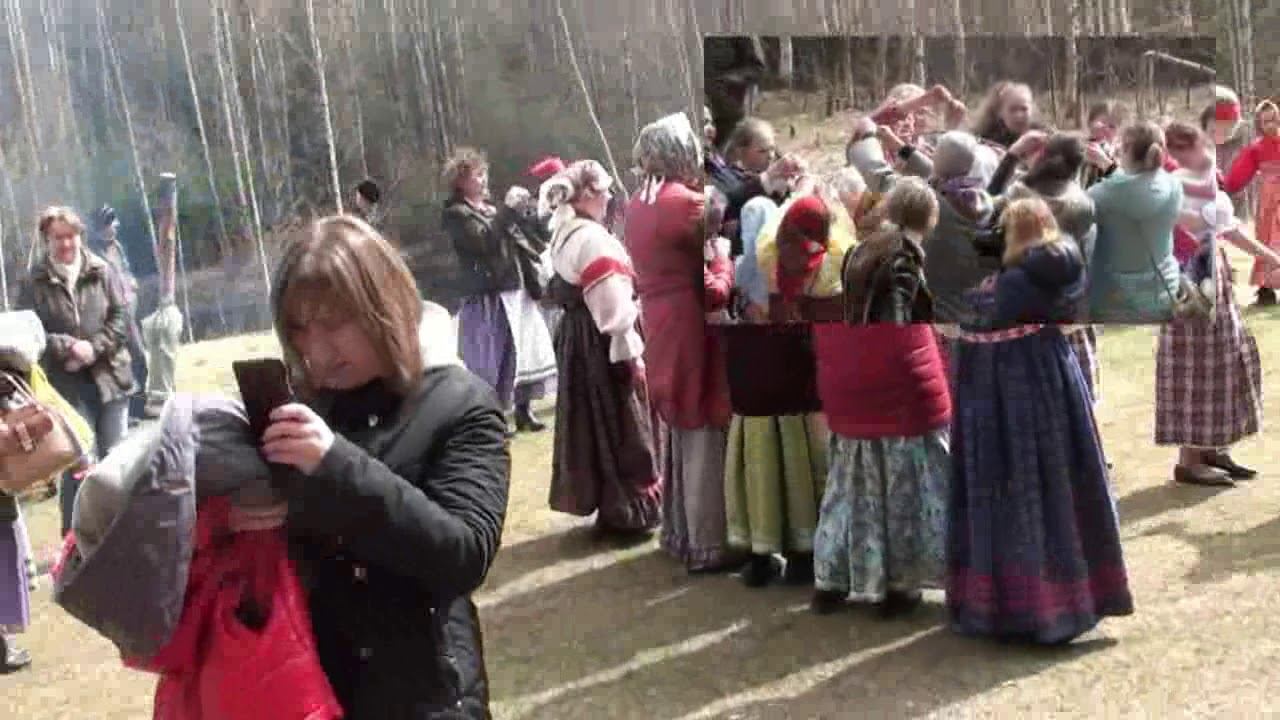 Обряд завивания березки