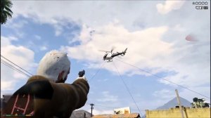 Grand theft Auto V: Just Cause 2 Grappling Hook Mod Showcase