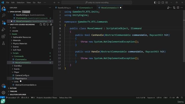 6 -Actions with the Command Pattern