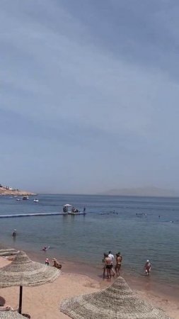 Египет, Шарм-Эль-Шейх, пляж отеля Island View Rezort 13.04.2021г