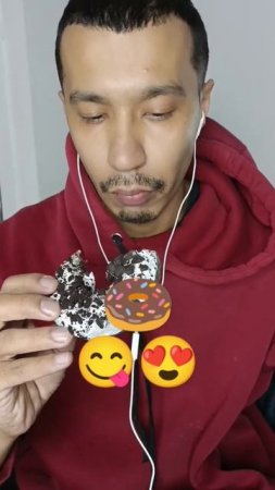 Пончик 🍩 Асмр Еда 🍩 Итинг donuts