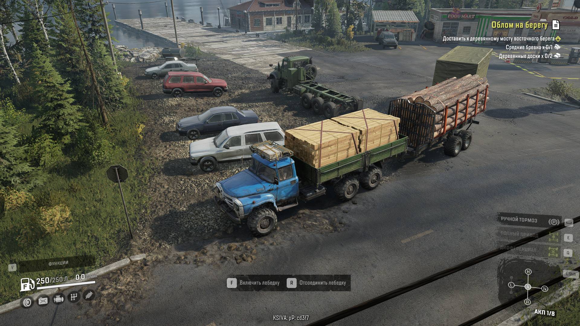 SnowRunner Прохождение Британская Колумбия ч18 Норт-Пик