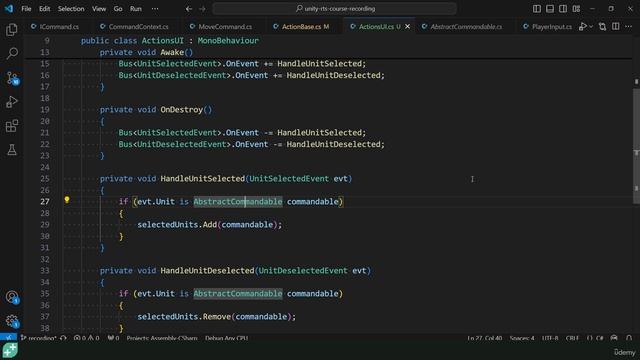 8 -Show Commands on the UI