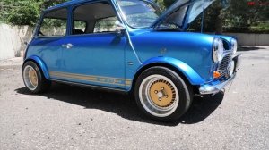 This Classic Mini Is a Super Cool British Hot Rod Inspired By A Subaru WRX??