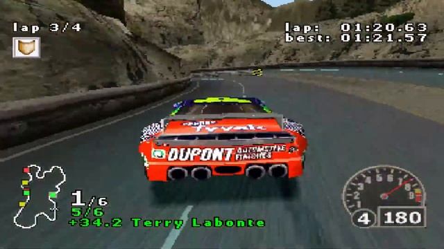 NASCAR Rumble (2000) [PS1] - Часть 2 из 2