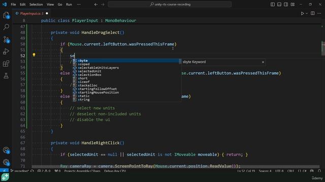 7 -Drag Selection UI
