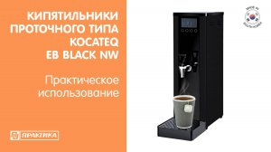 Кипятильники проточного типа Kocateq EB BLACK NW | С подключением к воде