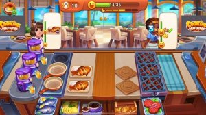 Прохождение компании в Cooking Madness - Kitchen Frenzy! Прохожу уровень 26-1