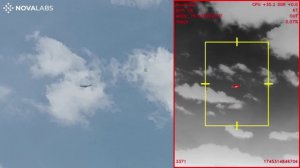 Стрельба учебным возвращаемым боеприпасом «Молот» по цели с программируемым расхождением с целью