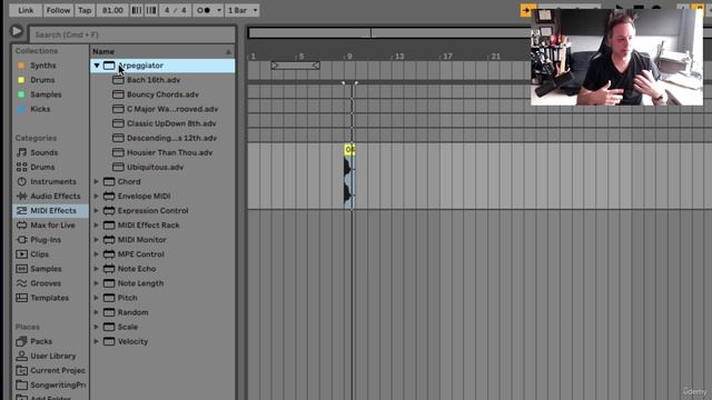Ableton 11 Live Masterclass 22 - MIDI Effects