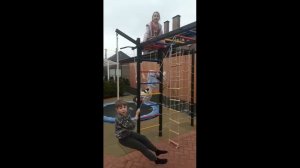 Уличная шведская стенка Sv Sport Рукоход видео заказчика