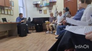 25.04.2025 Создаётся новый хоровой коллектив "Ветераны авиастара" на базе ДК Руслан!