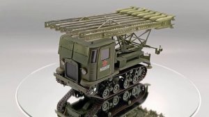 РАБОТА #11 - Советский тягач СТЗ-5 с БМ-13