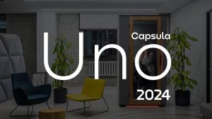 Познакомьтесь с Capsula Uno — революционным акустическим офисным решением