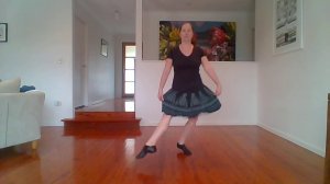 Jo's Delight with Diana Hastie: the second half of the Scottish solo step dance