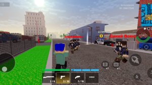 Разборки с байкерами в Block City Wars 2.0