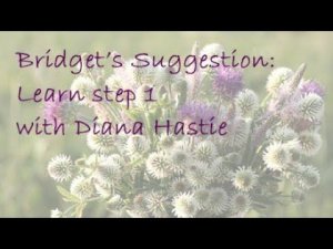 Bridget's Suggestion: Learn step 1 with Diana Hastie