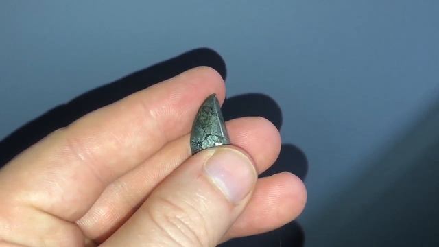 Марказит фантазийный серовато- черный 9,98кт №215