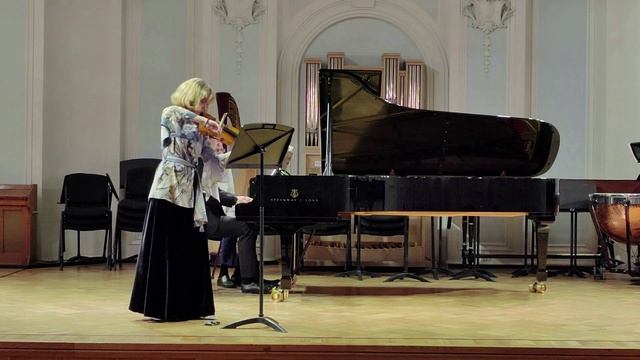 К. Дебюсси. Соната для скрипки и фортепиано - Нелли Ефимова, Фёдор Буров