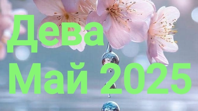 Дева. Май 2025 год. 🪻🪻🪻