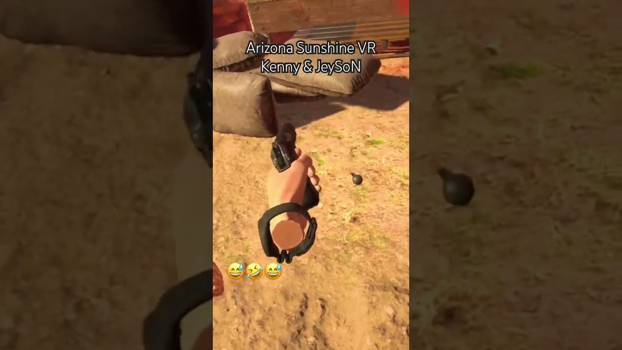 Arizona Sunshine VR. #vr #arizonasunshine #oldschoolgames #games