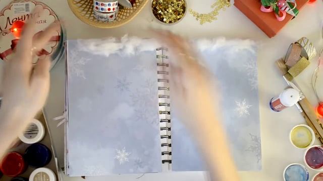 Как оформить разворот в личном дневнике/Зима/Winter ✐