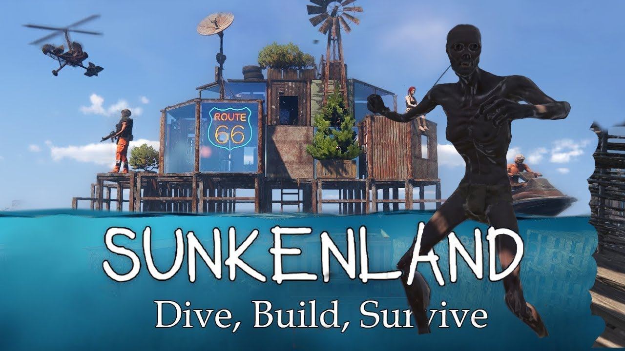Sunkenland - Резня на базе работорговцев. [Part - 8]