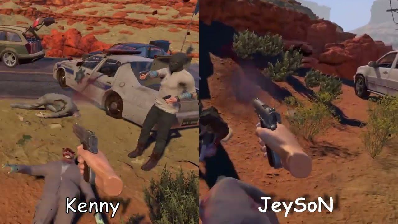 ARIZONA Sunshine VR - Kenny and JeySoN vs Zombies in Arizona Sunshine  [Part 2]