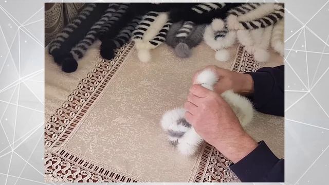 Повязки на голову из меха норки