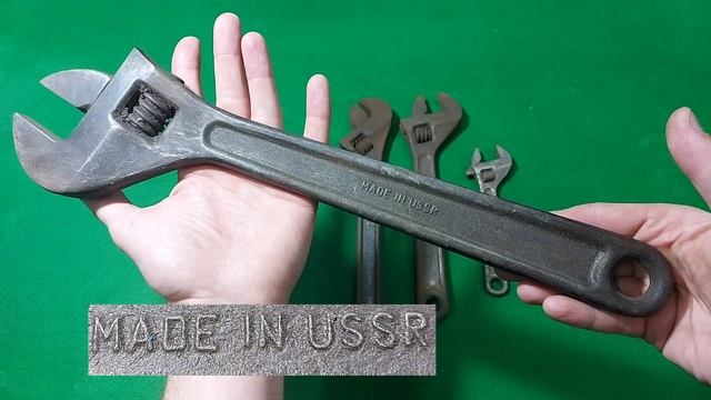 Гаечные ключи СССР. Часть 8. Ключи разводные.