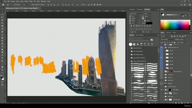 4.2. Композитинг MG Туман.