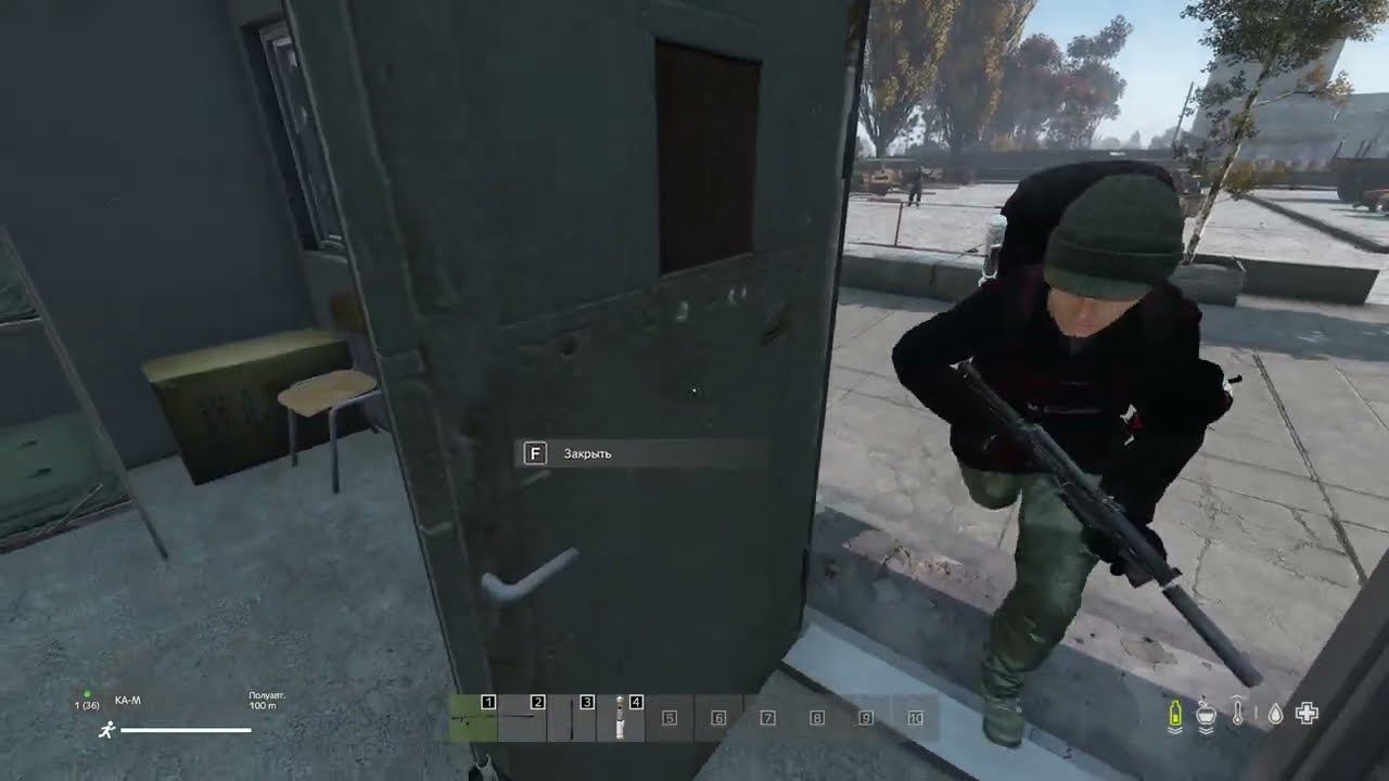 DayZ - Спасаемся бегством от СТАГовцев.