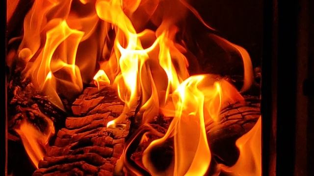 Огонь в печи