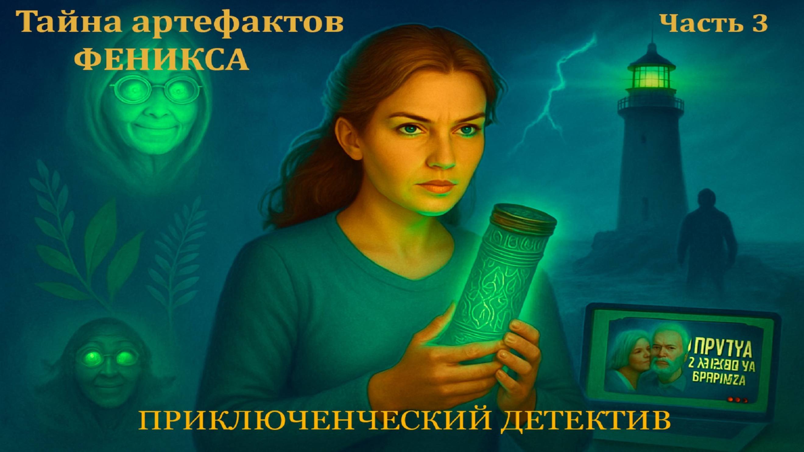 Русский детектив. Приключенческий детектив: Тайна артефактов феникса.  Часть 3