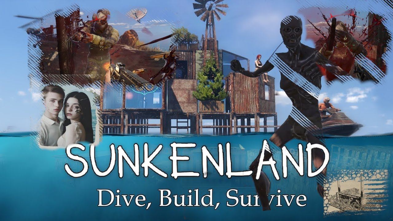Sunkenland - Состряпали моторную лодку. Собираем материалы для оружия. [Part - 5]