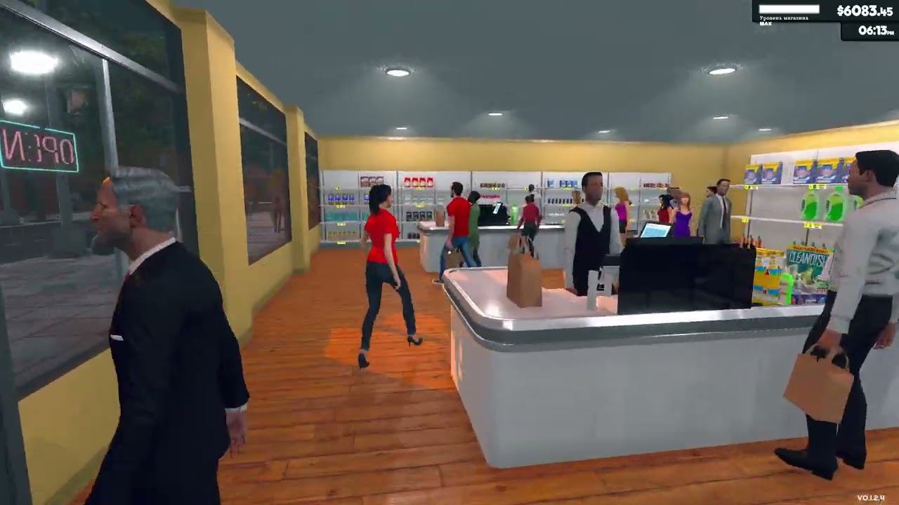 Supermarket Simulator - Ищу кассира!