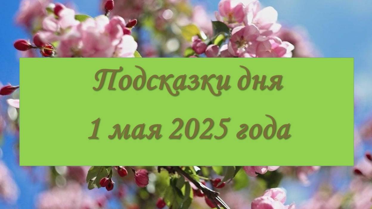 Гороскоп на 1 мая 2025 года (общий, по показателям дня)