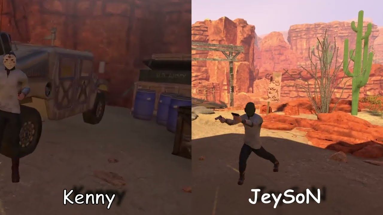 ARIZONA Sunshine VR - Kenny and JeySoN vs Zombies in Arizona Sunshine  [Part 3]