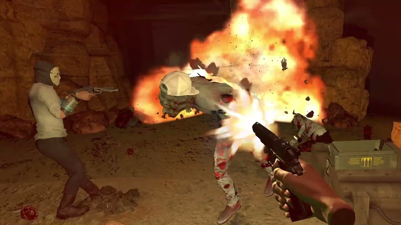 ARIZONA Sunshine - Пещеры Аризоны. Темно хоть глаз выколи. | Kenny's view in VR [Part 4]