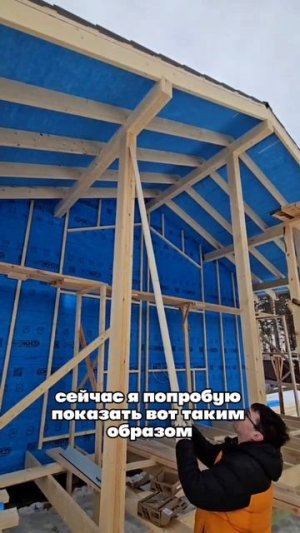 Правильный узел стыковки колонны из трех досок и прогона - залог крепости и надежности    дома