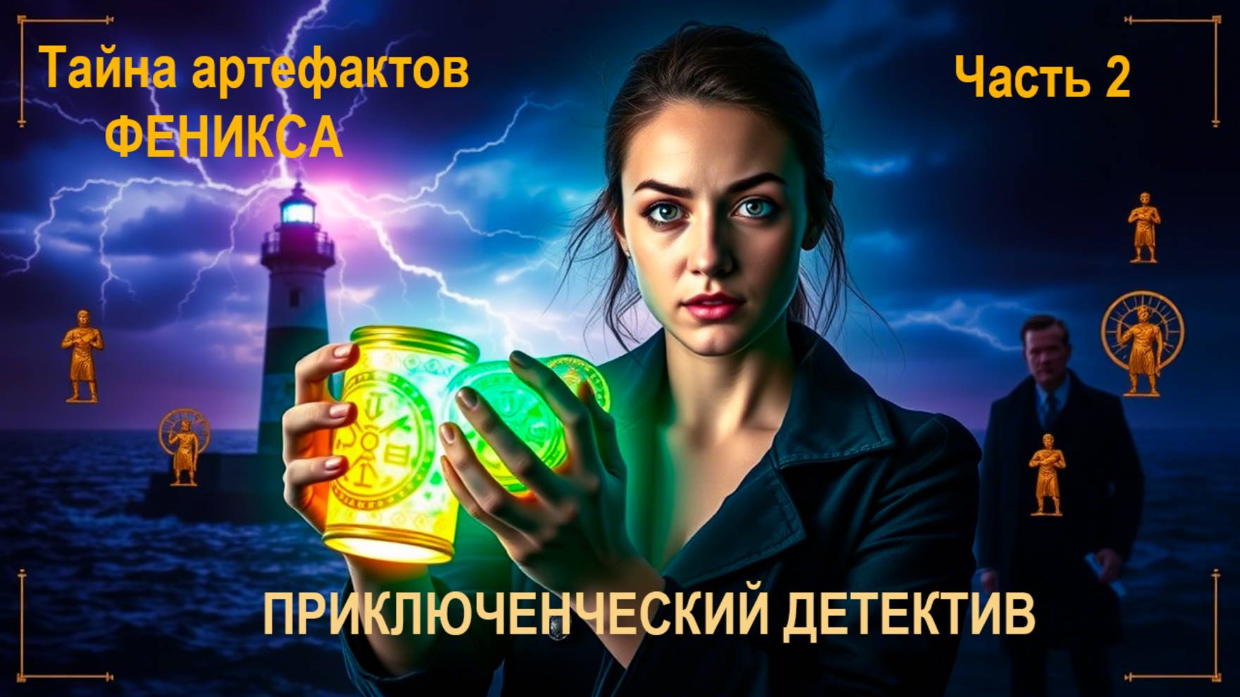 Русский детектив. Приключенческий детектив. Тайна артефактов феникса.  Часть 2