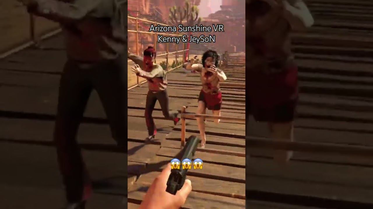 Arizona Sunshine VR. #vr #arizonasunshine #oldschoolgames #games