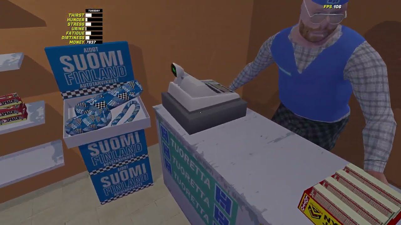 My Summer Car - I'm trying to figure out what's wrong with the car. Shopping time.
