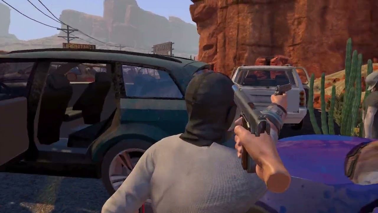 ARIZONA Sunshine - Миссия "Мост". Вращаем барабан! Сектор приз! | Kenny's view in VR  [Part 2]