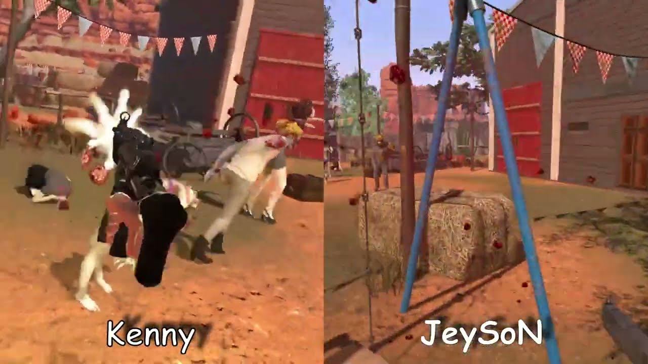 ARIZONA Sunshine VR - Kenny and JeySoN vs Zombies in Arizona Sunshine  [Part 5]