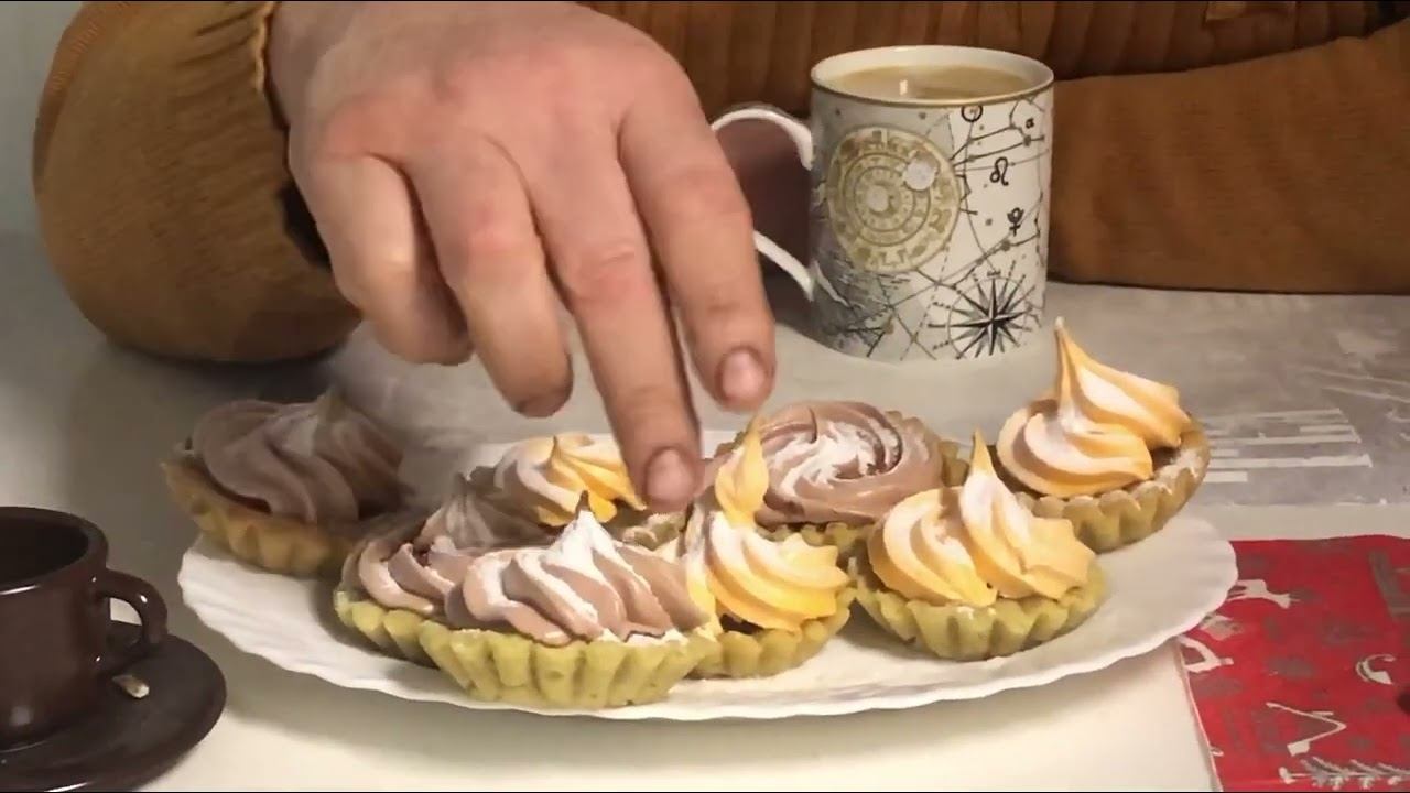 На сладенькое корзиночки из детства