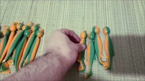 Силиконовые приманки в новом цвете от Rybochock